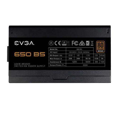 Bass Computers, Inc. - 220-B5-0650-V1 - EVGA 650WT 80+ Bronze Modular Power