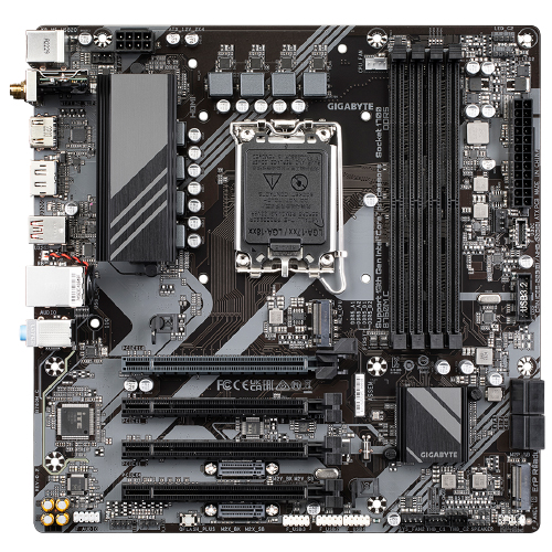 Bass Computers, Inc. - B760M C - GBT 1700 B760M 4XDDR5 4PCIe Raid MATX