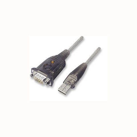 Bass Computers, Inc. - 205146 - Manhattan USB A to Serial DB9 CNV
