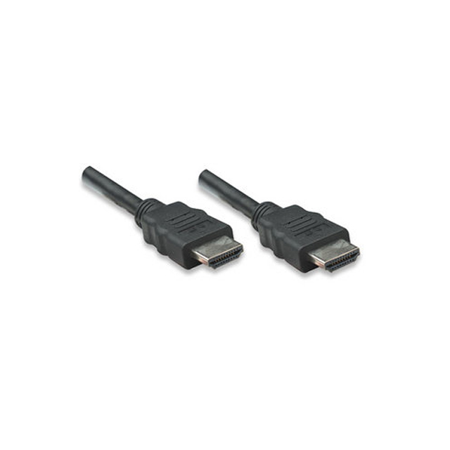 Bass Computers, Inc. - 323222 - Manhattan HDMI HS W/ETH 4K 10ft M-M
