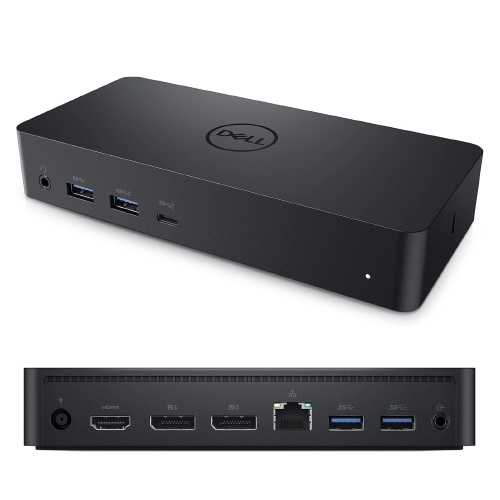 Bass Computers, Inc. - D6000 - Dock USB-C-A3.1/4USB/4K 2DP/HDMI/1GB/PWR