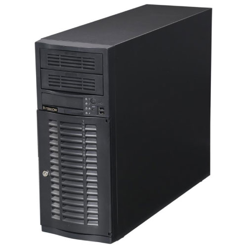 Bass Computers, Inc. - CSE-733T-500B - Supermicro Mid Tower 4X SATA-SAS ...