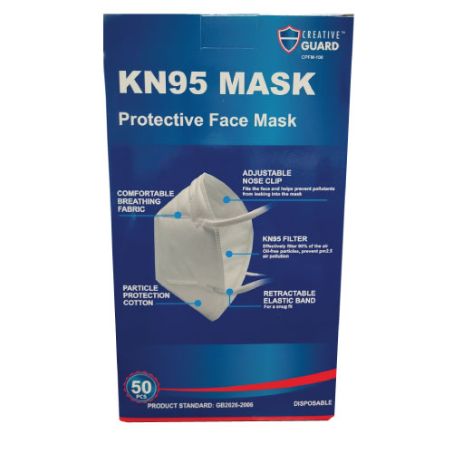 Bass Computers, Inc. - - 5 Ply Medical KN95 Face Mask 50 Pack