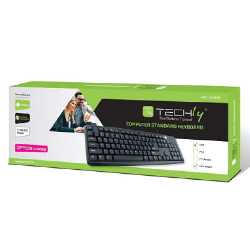 Bass Computers, Inc. - 302839 - Techly 105 USB Keyboard