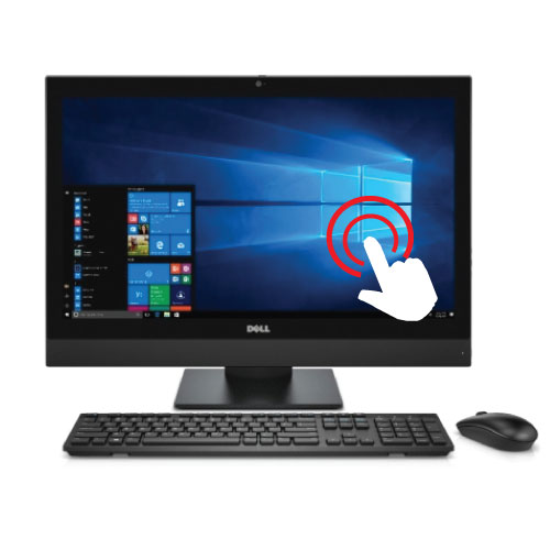 Bass Computers, Inc. - Optiplex 7450 AIO Touch - Dell 24" i5 7th Gen-8G ...