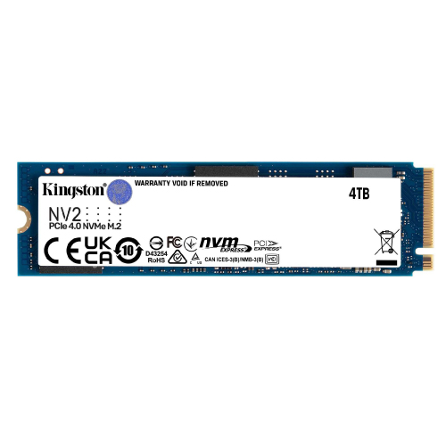 Bass Computers, Inc. - SNV2S/4000G - 4 TB SSD Kingston M.2 PCIE NVME 4.0 x4